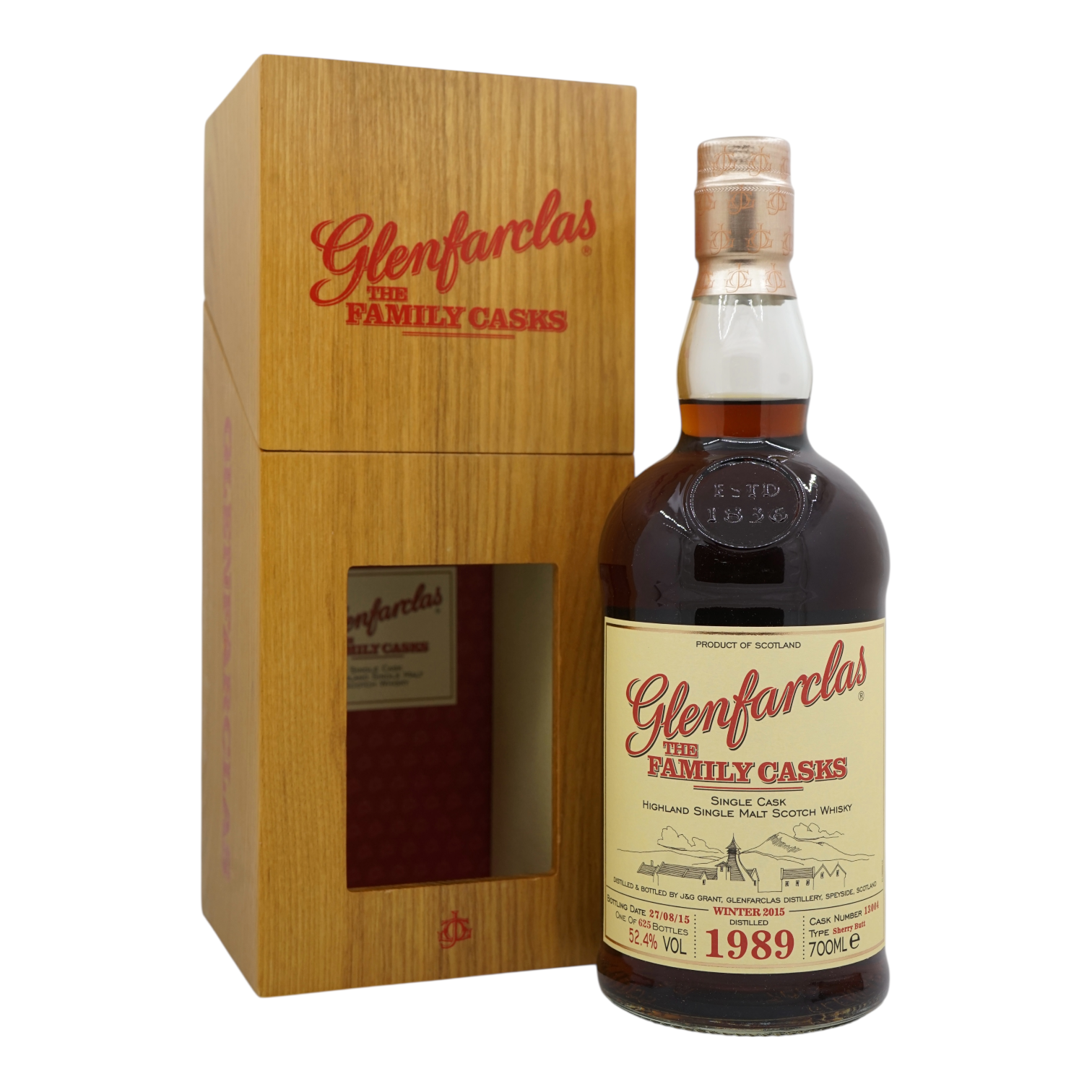 Glenfarclas 1989/2015 The Family Casks (Release W15) #13004 | Gommone