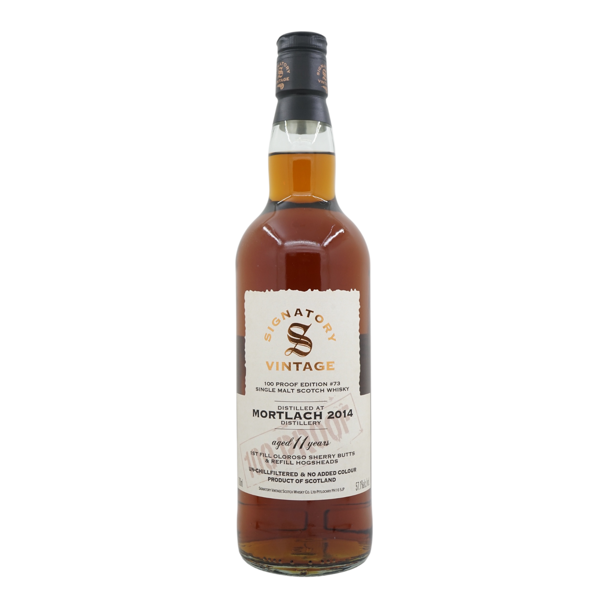 Mortlach 2014/2026 11 Year Old 100 Proof Edition #73 Signatory Vintage ...